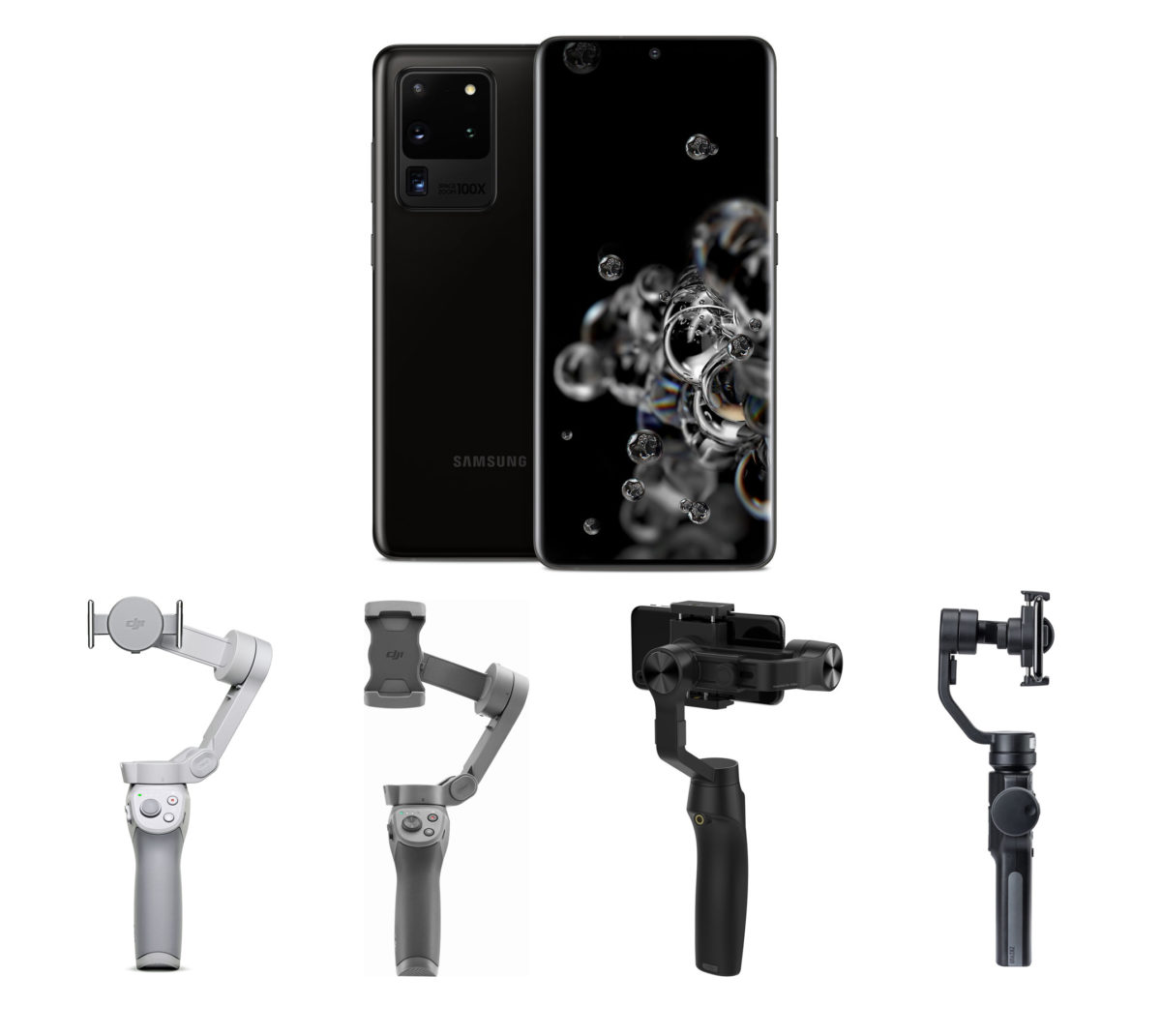 Best Gimbals for Samsung Galaxy S20/S20 Plus/S20 Ultra - Accessories Tested